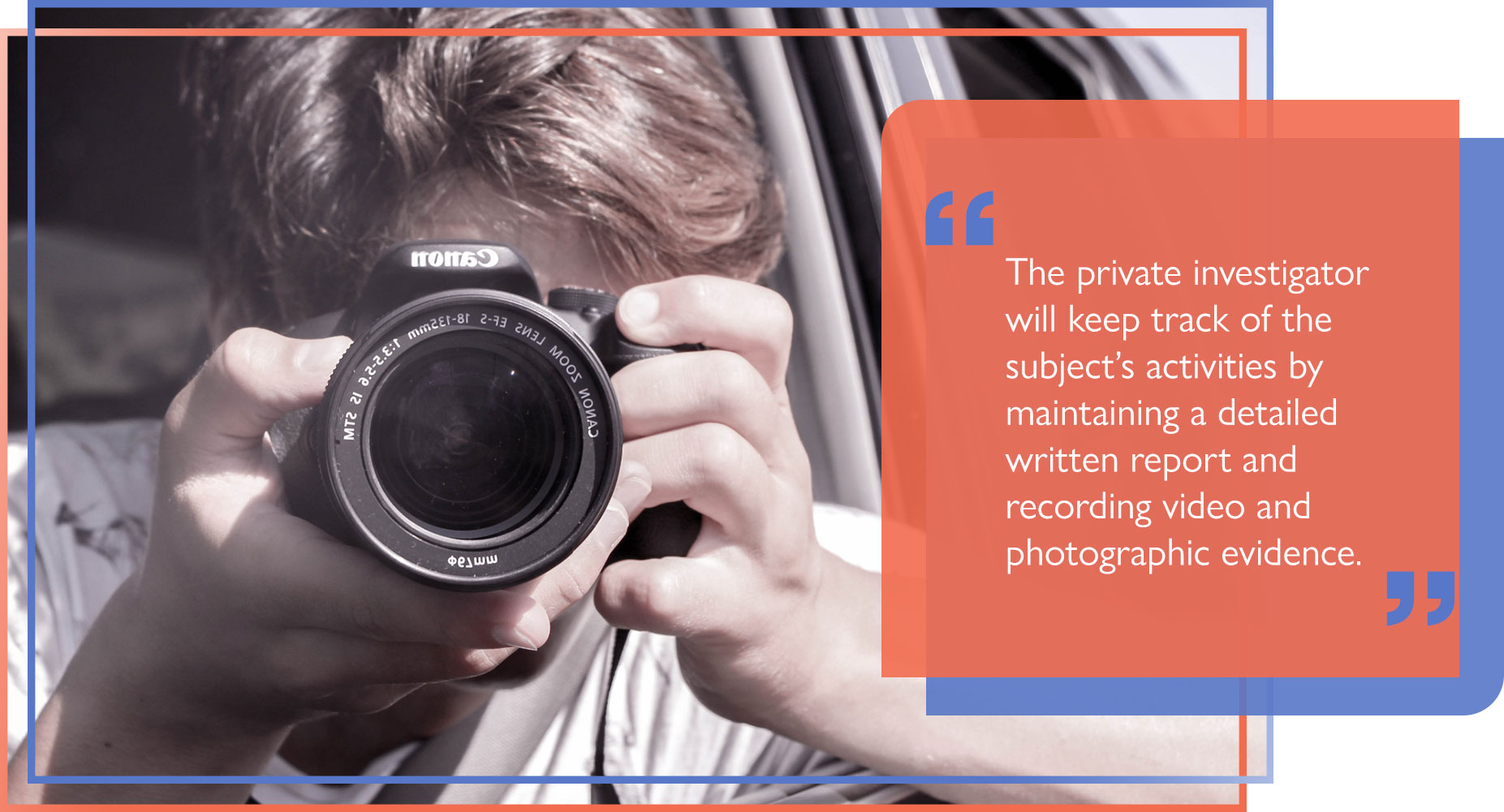 How do private investigators do surveillance? | Private Investigations